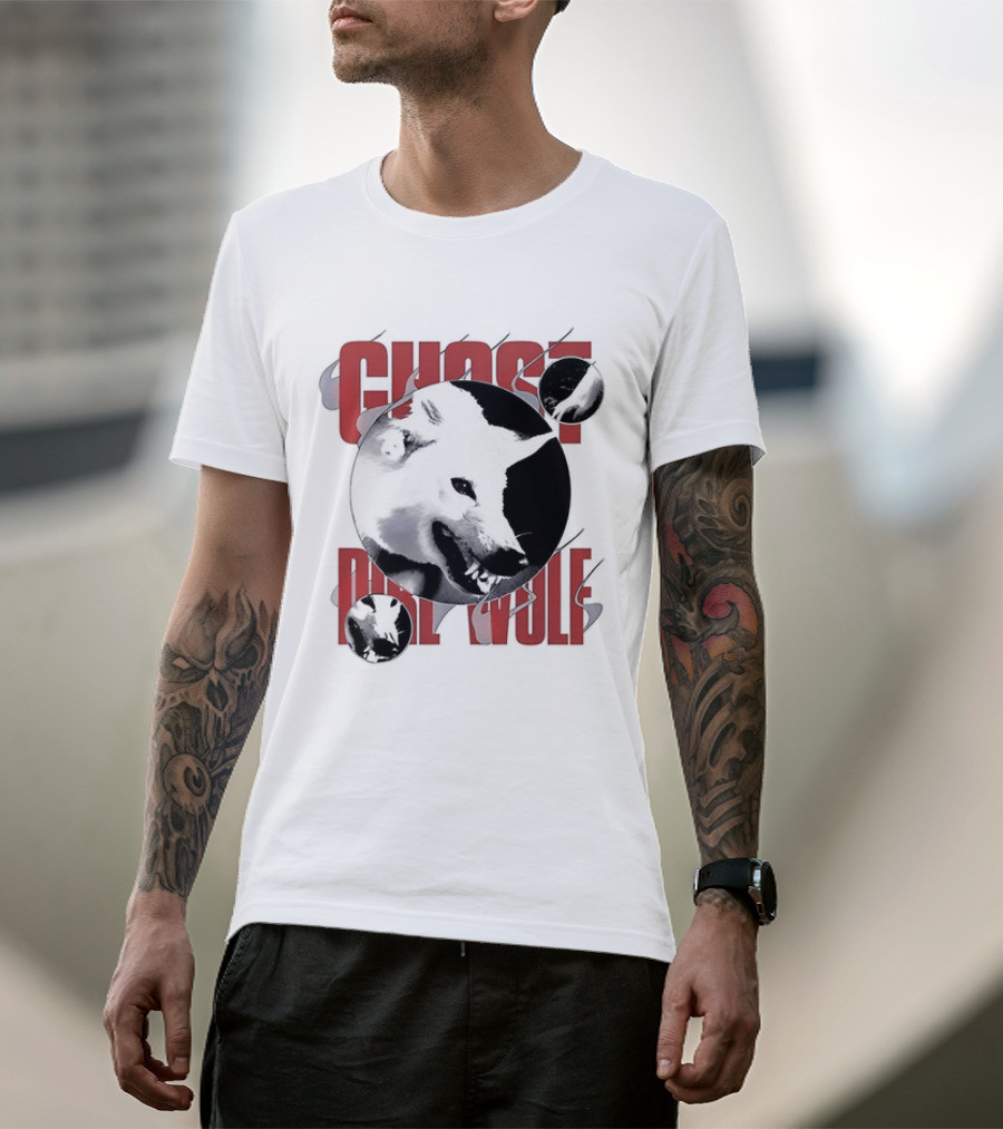 Ghost Dire Wolf Game Of Thrones Fan T-Shirt