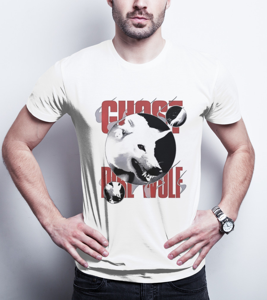 Ghost Dire Wolf Game Of Thrones Fan T-Shirt