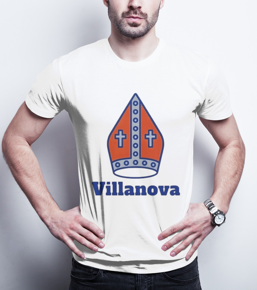 Villanova Nova Knicks Pope New York Basketball NBA 2026 Mashup T-Shirt