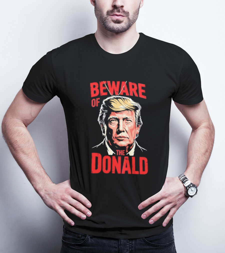 Beware Of The Donald Face T-Shirt