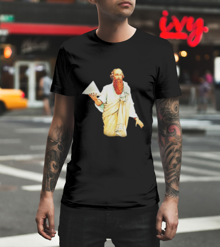 Pythagoras Every Triangle Is A Love Triangle When You Love Triangles T-Shirt