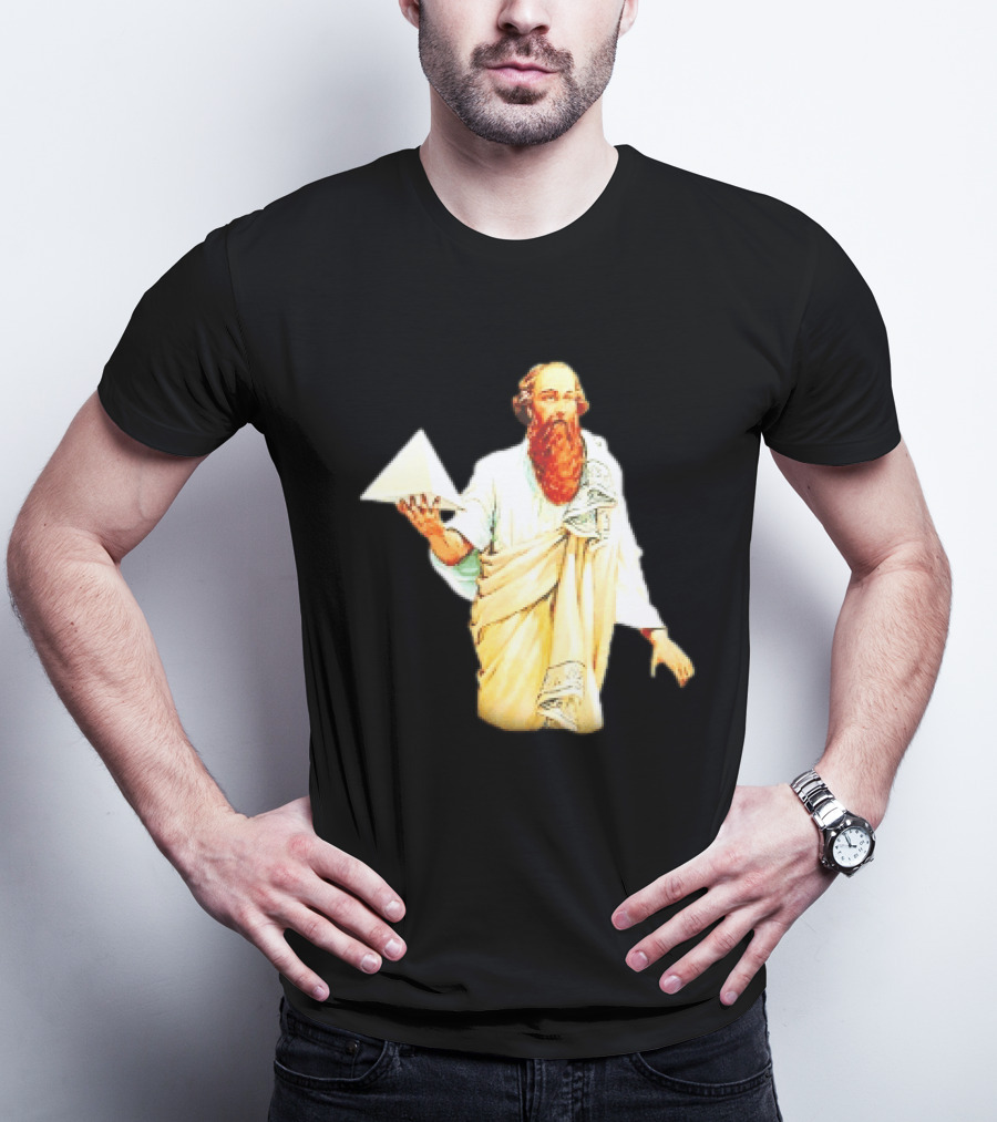 Pythagoras Every Triangle Is A Love Triangle When You Love Triangles T-Shirt