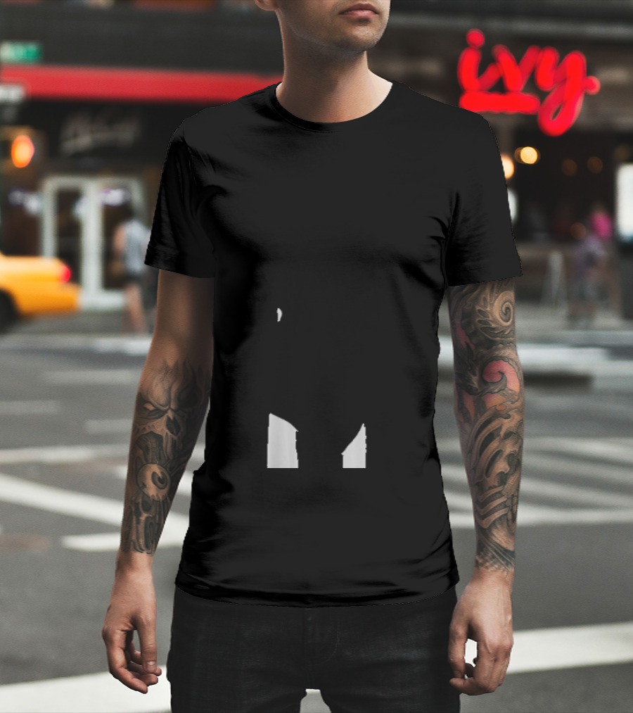 Bad Bunny Bunny Face Split Sunglasses T-Shirt