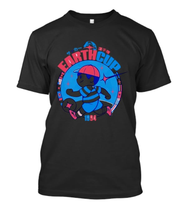 Ness EarthBound EarthCup 1994 Soccer Stars T-Shirt