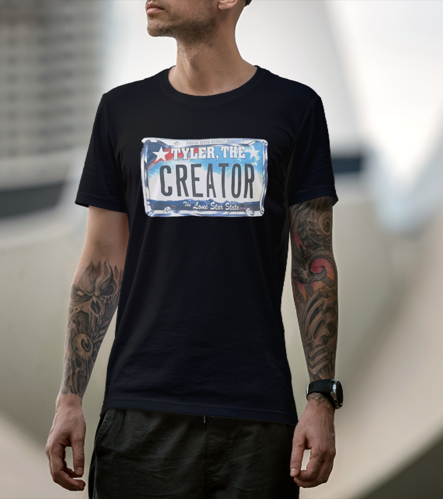 Tyler The Creator Austin Texas October 2021 The Lone Star State T-Shirt