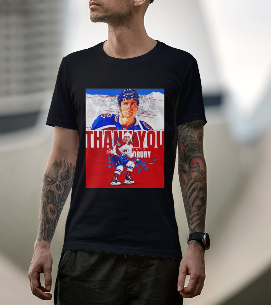 Jack Drury Thank You Colorado Avalanche T-Shirt