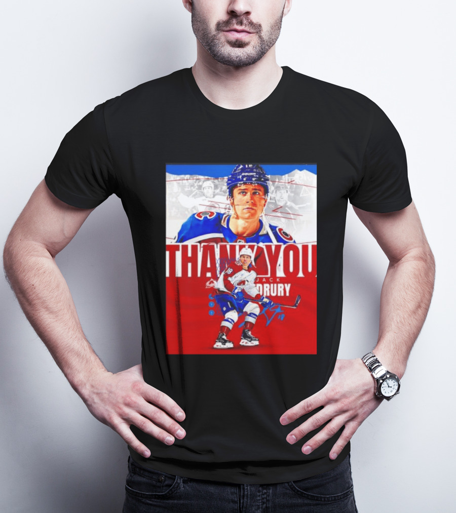 Jack Drury Thank You Colorado Avalanche T-Shirt
