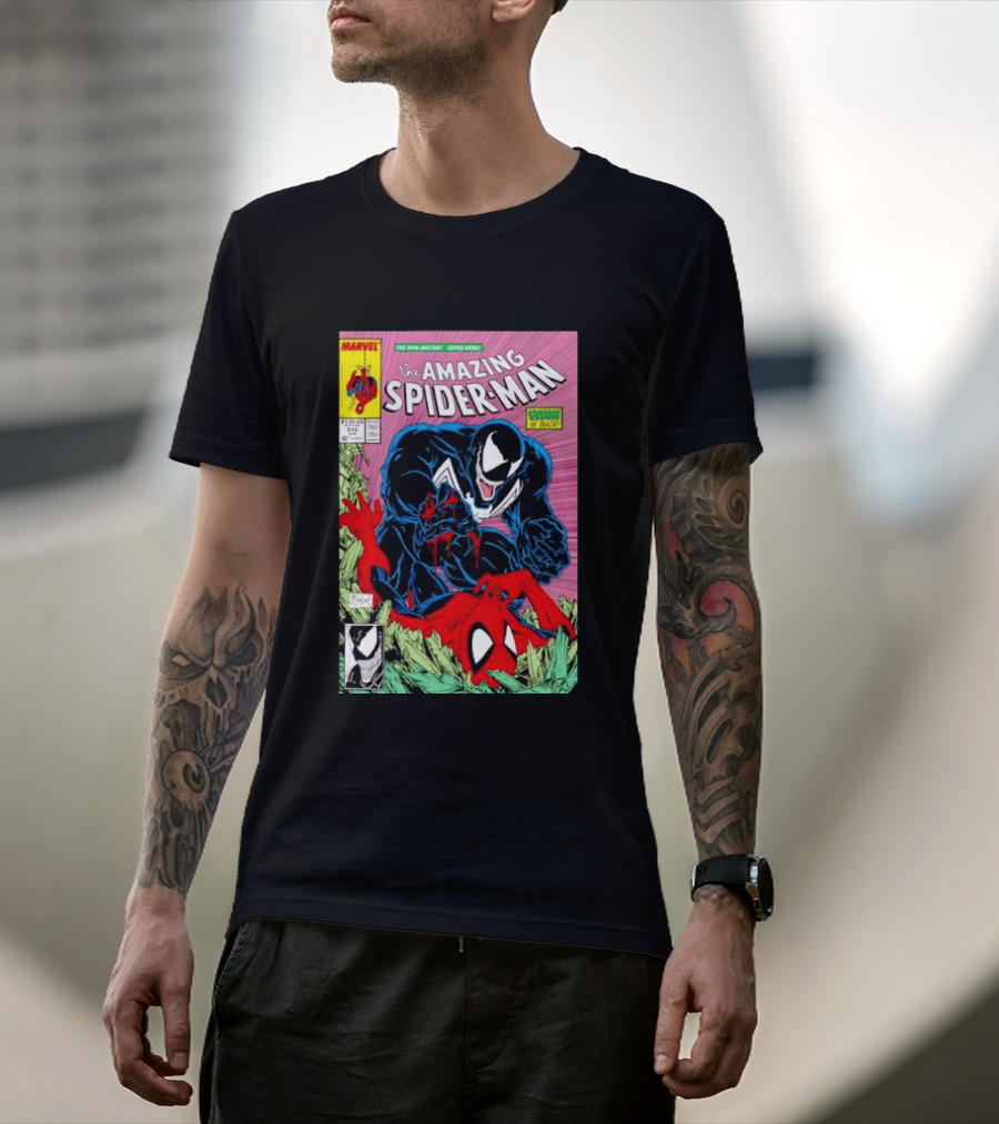 The Amazing Spider Man 316 Venom Is Back Marvel Comic Book Cover T-Shirt