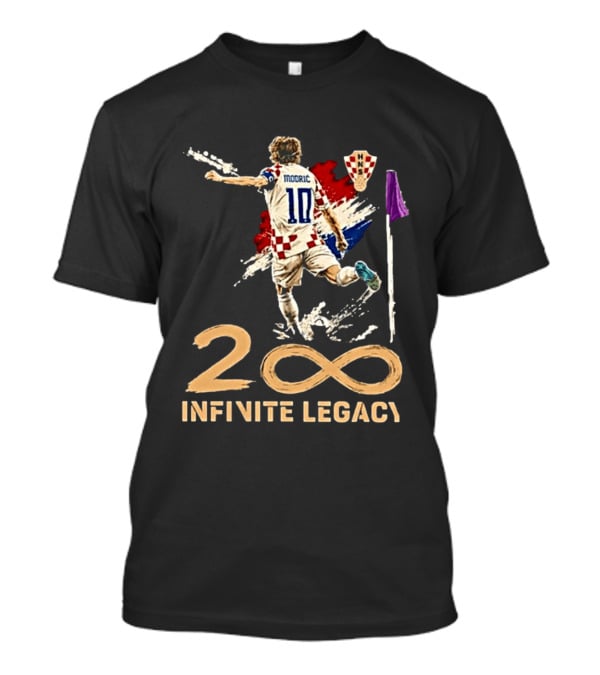 Luka Modric Croatia National Team 200 Infinite Legacy 10 T-Shirt
