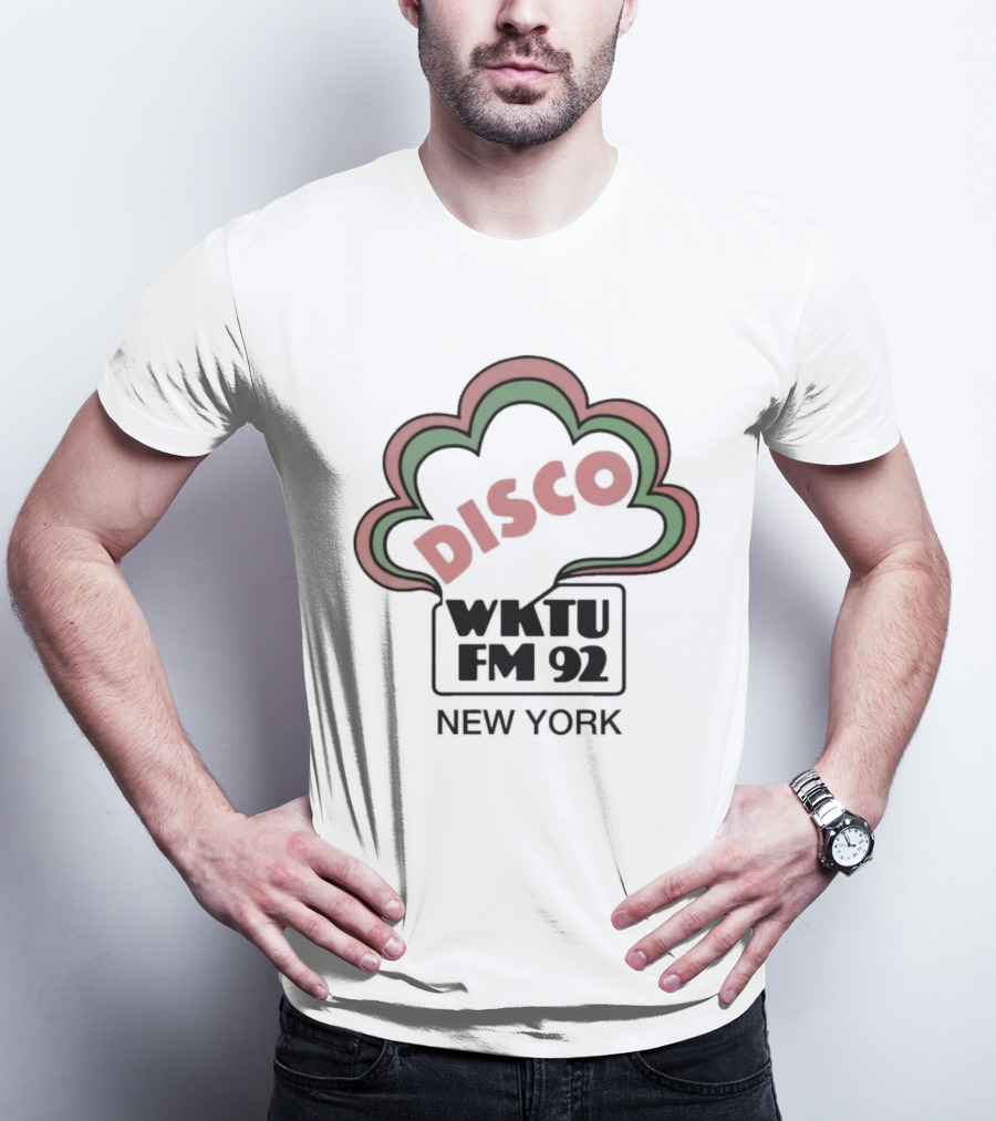 Disco WKTU FM 92 New York Radio Station T-Shirt