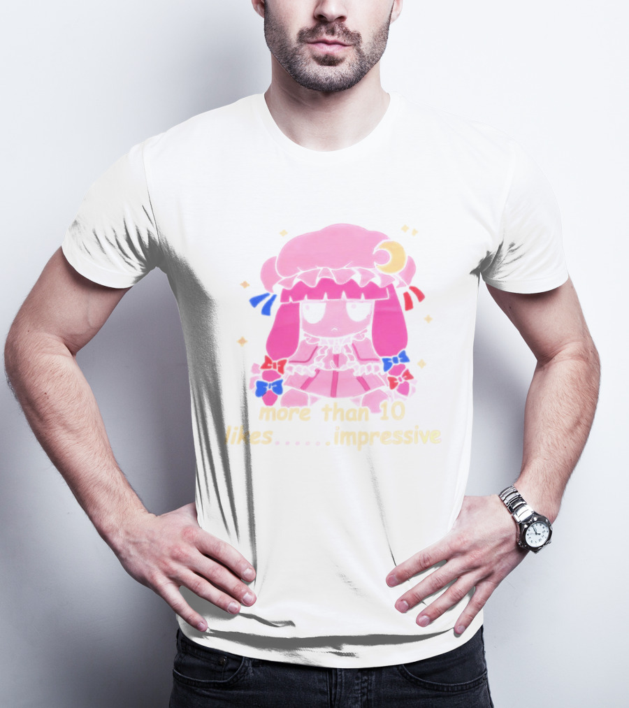 Patchouli Knowledge Touhou Project More Than 10 Likes Impressive T-Shirt