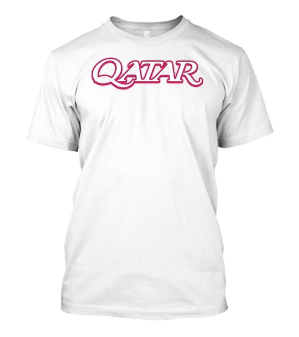 Qatar National Football Team Flag T-Shirt