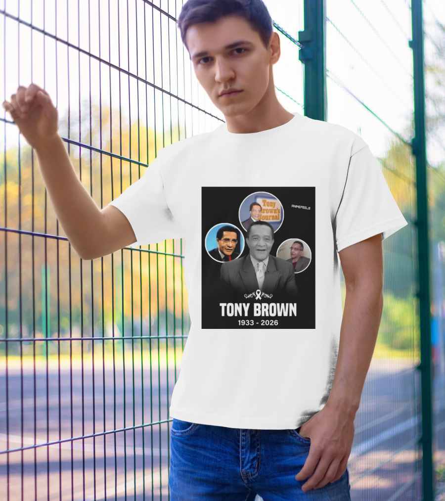 Tony Brown's Journal 1933 2026 ANIMEFEELS T-Shirt
