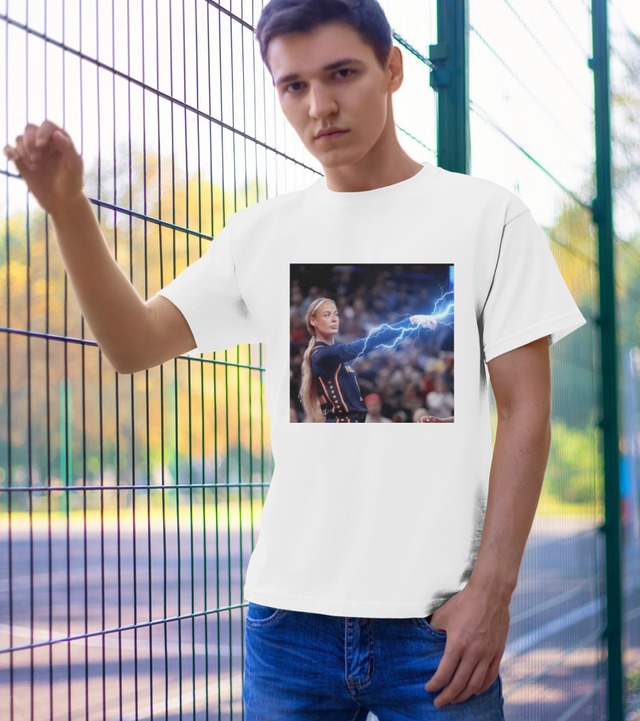 Sophie Cunningham Lightning Power Basketball Stars T-Shirt