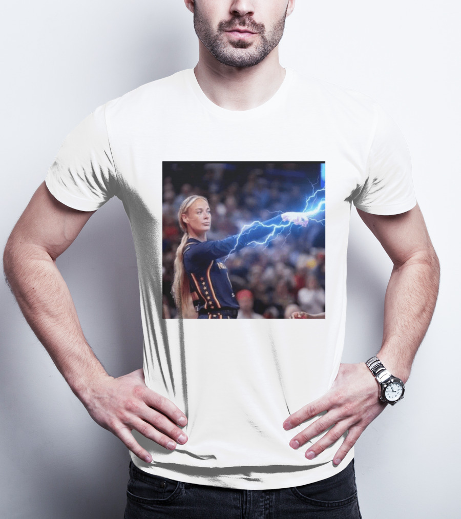 Sophie Cunningham Lightning Power Basketball Stars T-Shirt