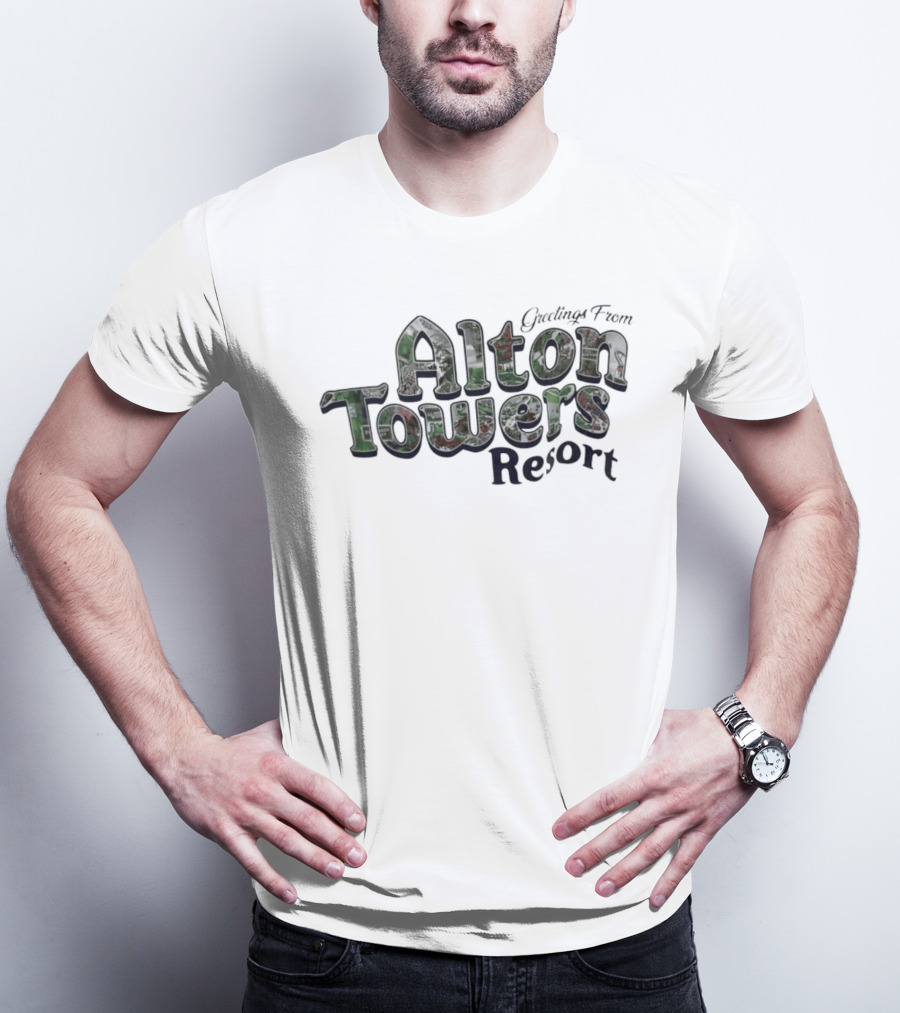 Greetings From Alton Towers Resort Adventure T-Shirt