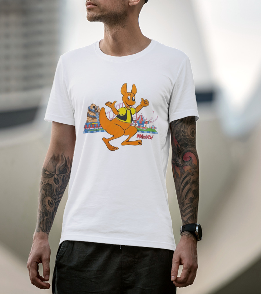 Walibi Kangaroo Roller Theme Park Adventure T-Shirt