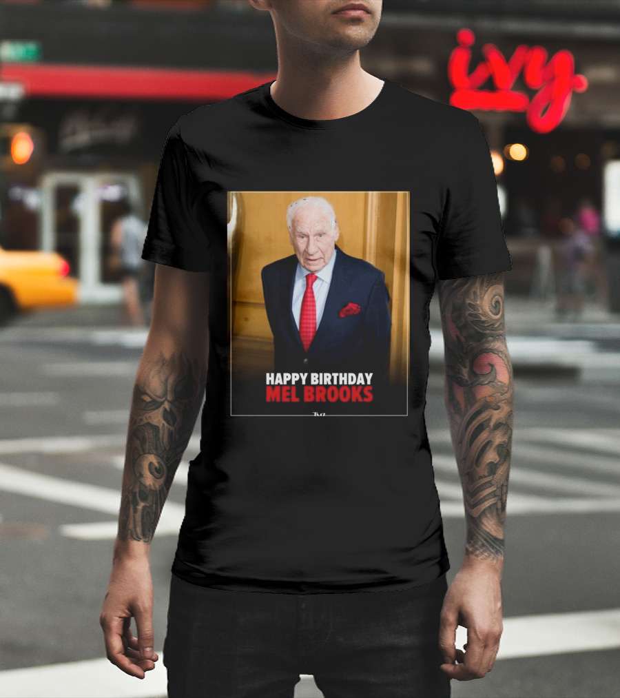 Mel Brooks Happy 100th Birthday Celebration T-Shirt