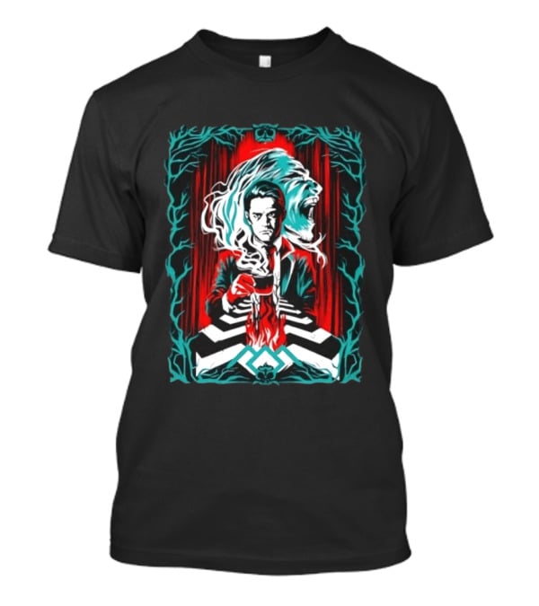 Agent Dale Cooper Bob Twin Peaks Coffee Mystery Scene T-Shirt