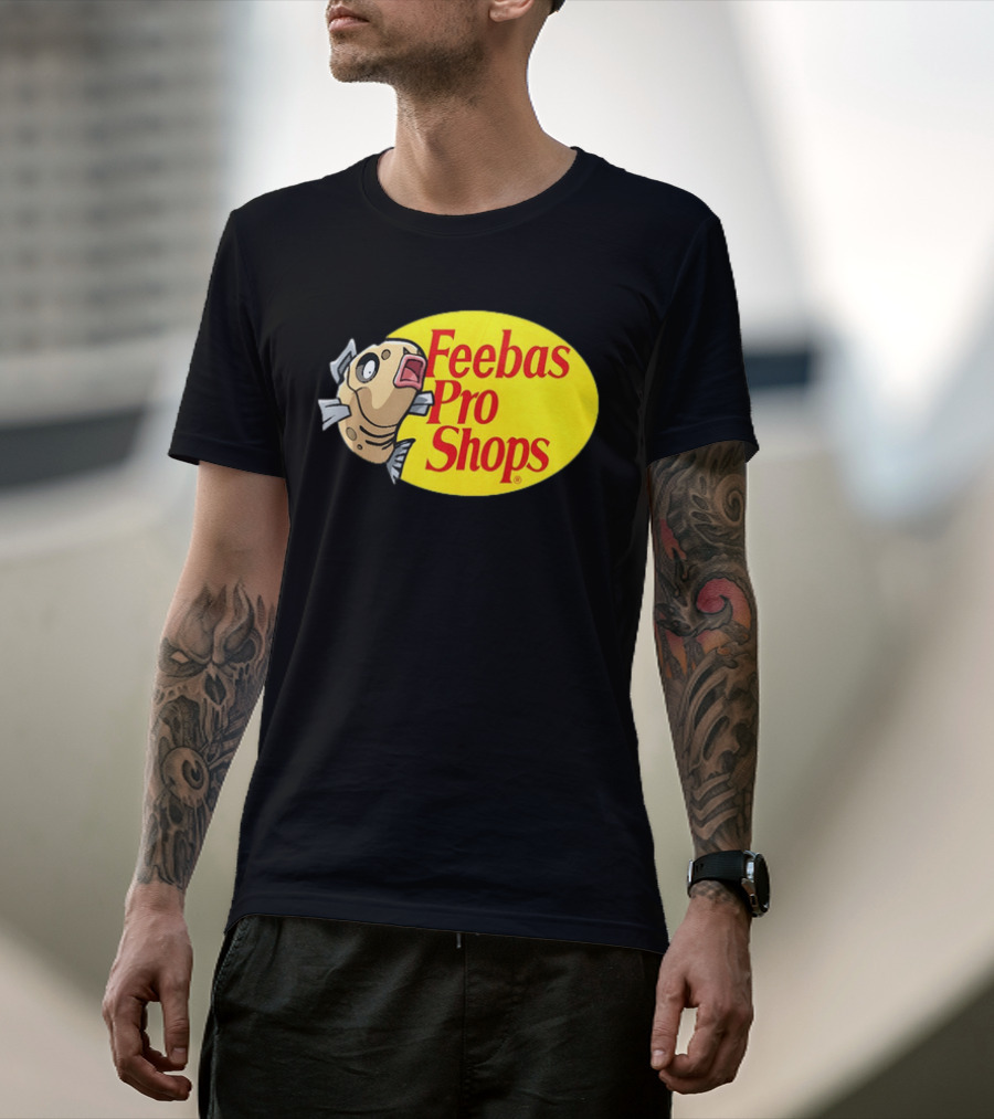 Feebas Pro Shops Fun Fish Illustration For Fans T-Shirt