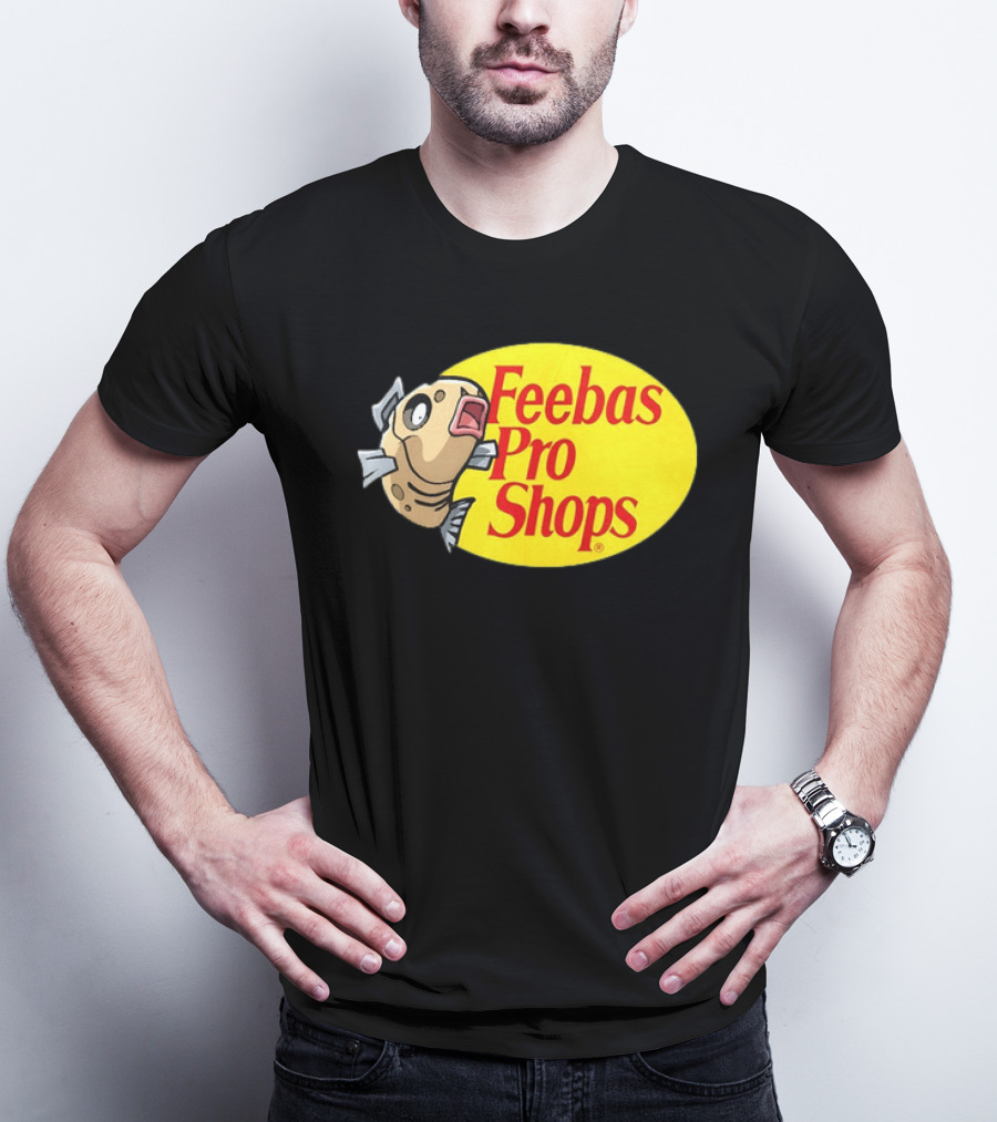 Feebas Pro Shops Fun Fish Illustration For Fans T-Shirt