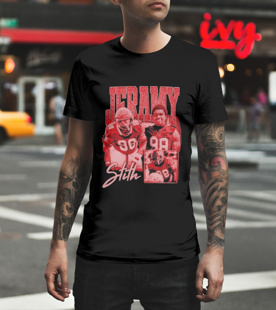 Jeramy Stith 99 Football Sports Number 98 T-Shirt