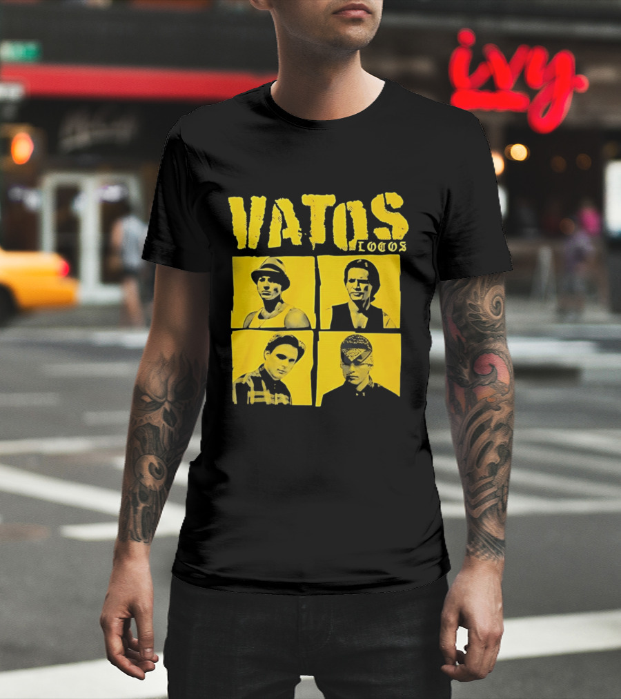 Vatos Locos Characters Yellow T-Shirt
