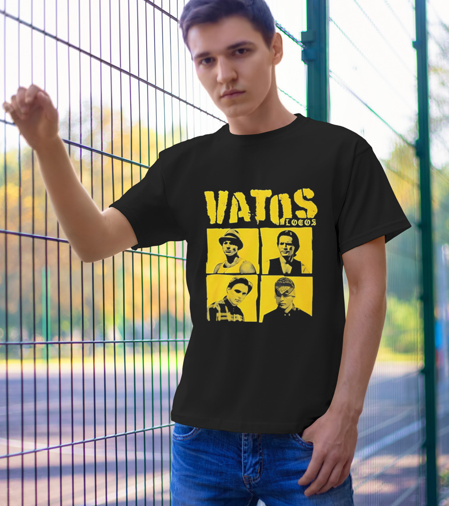 Vatos Locos Characters Yellow T-Shirt