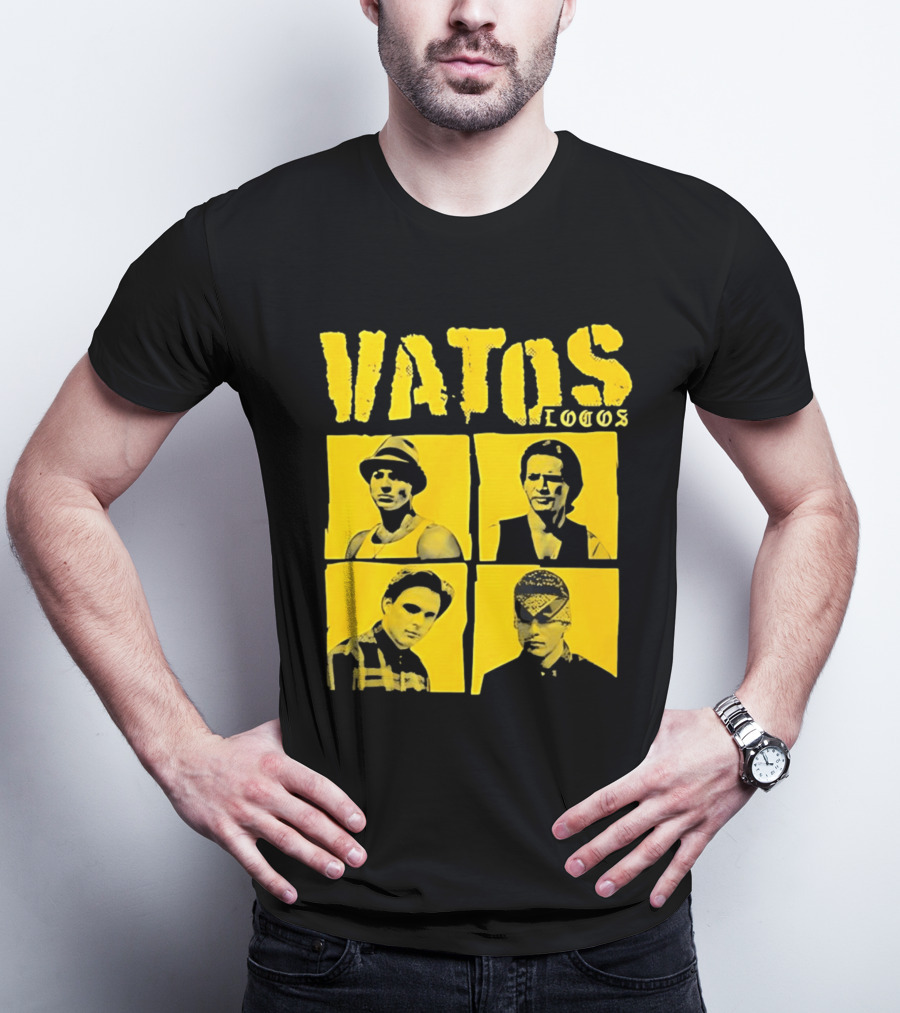 Vatos Locos Characters Yellow T-Shirt