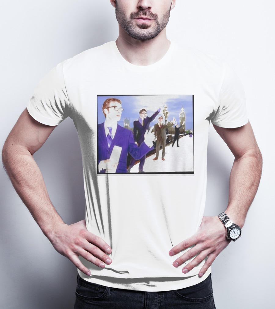 Blur X Junya Watanabe Suit Collection With Big Ben T-Shirt
