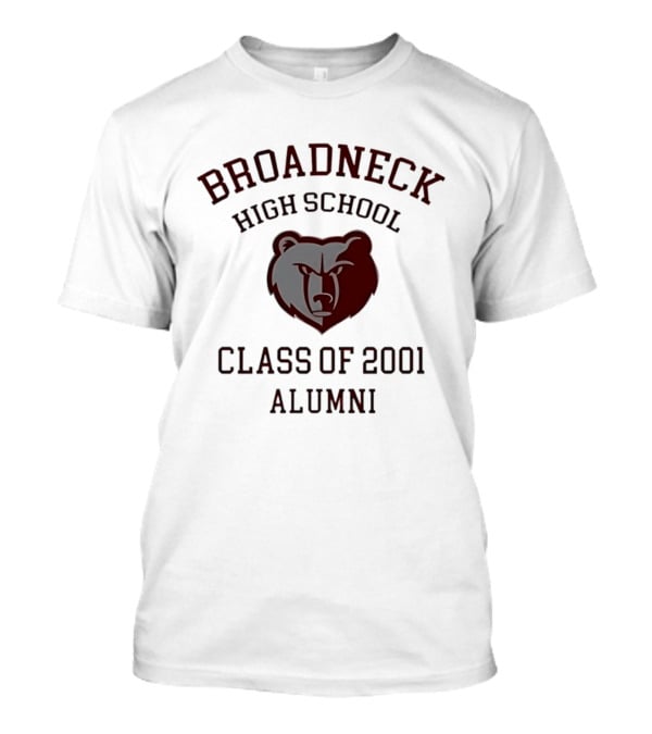 Broadneck High School Class Of 2001 Alumni Bear T-Shirt