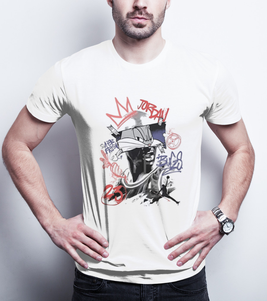 Crown Super Fresh Jordan Bugs 23 T-Shirt