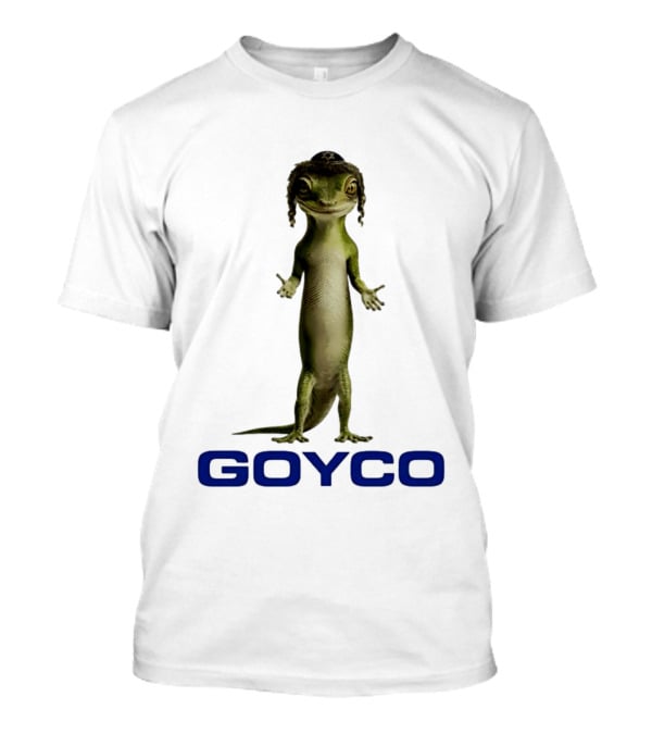 Goyco Lizard With Kippah And Payot T-Shirt