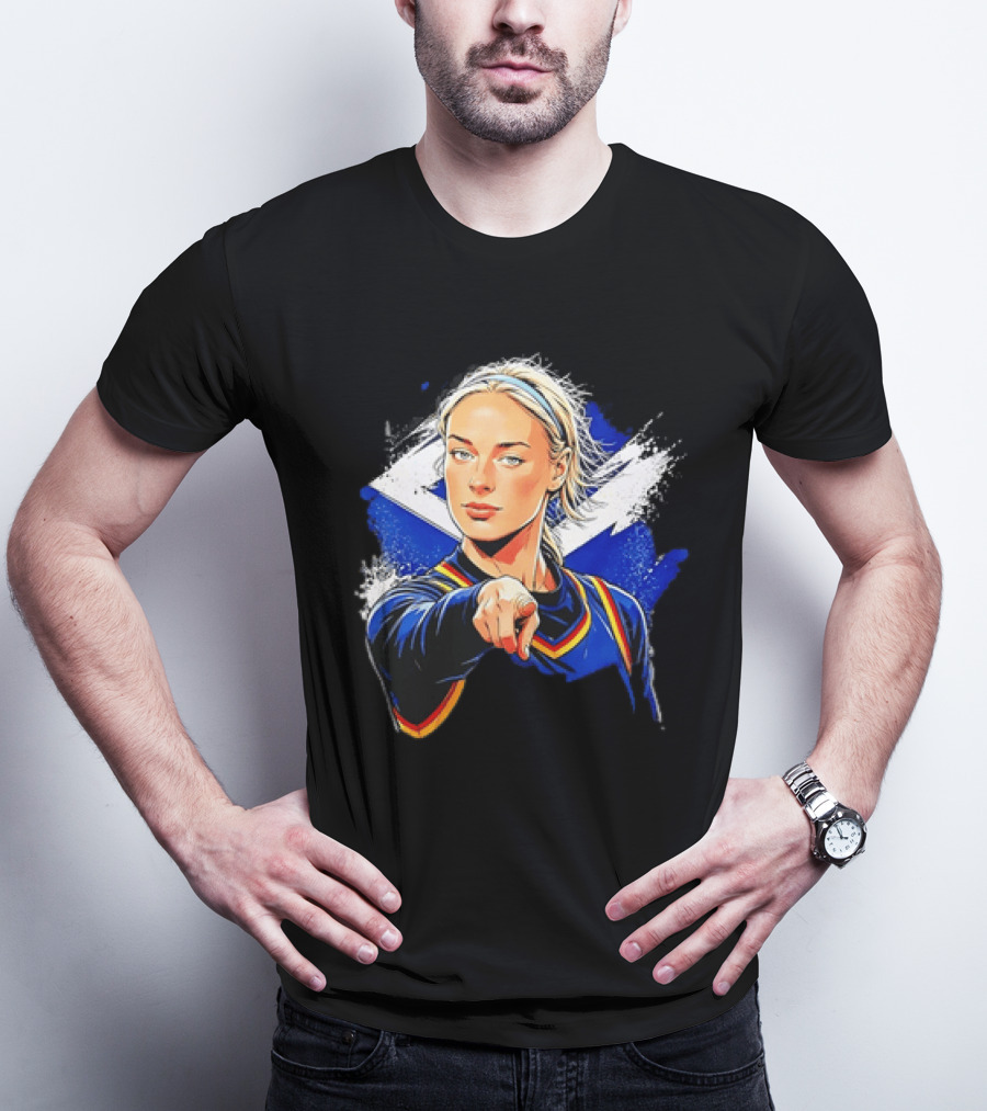 Indiana Fever Sophie Cunningham Pointing Meme T-Shirt