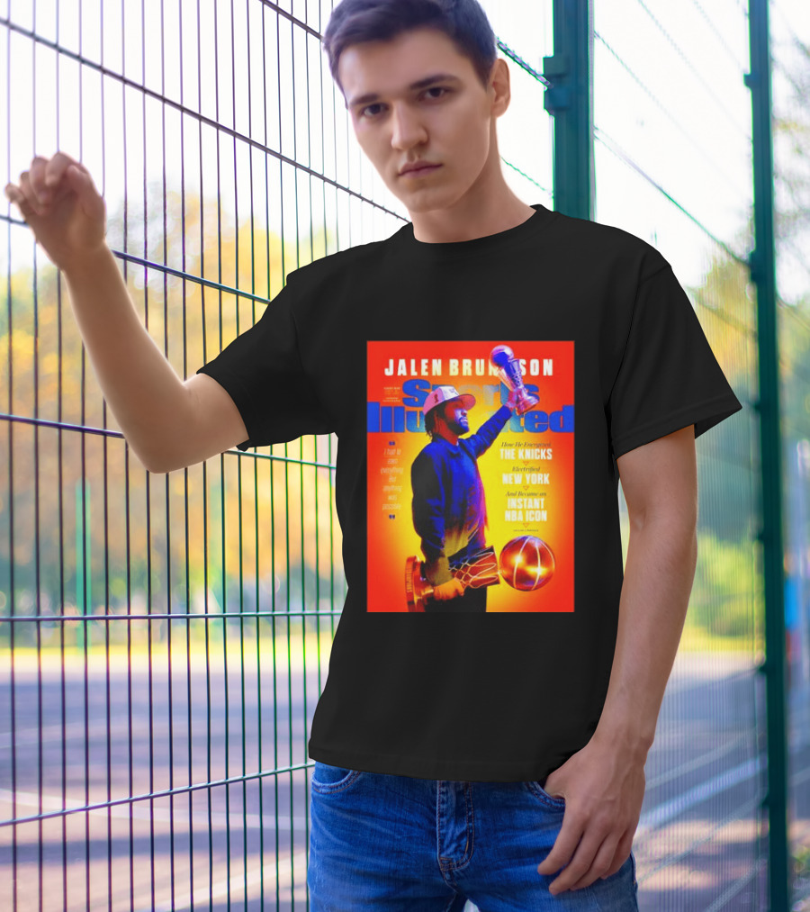 Jalen Brunson Sports Illustrated The Knicks Electrified New York Instant NBA Icon August 2026 T-Shirt