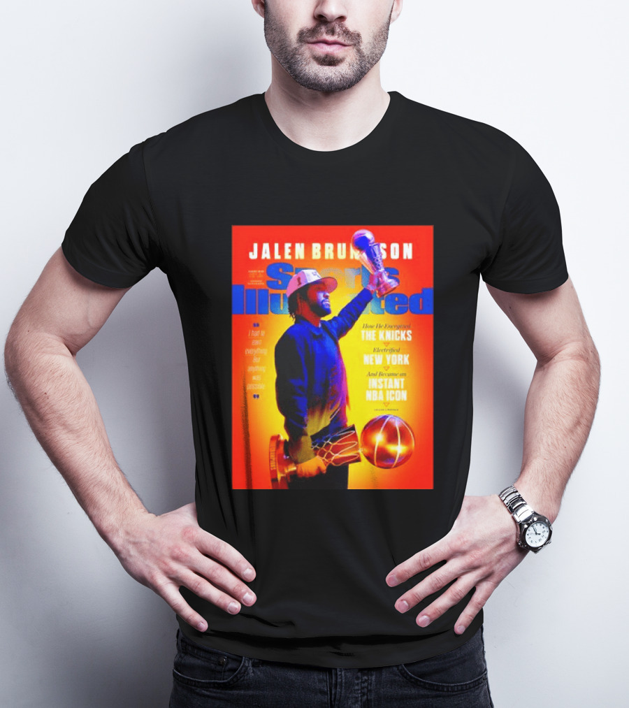 Jalen Brunson Sports Illustrated The Knicks Electrified New York Instant NBA Icon August 2026 T-Shirt