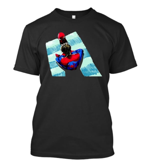 Spider Man Peter Parker Marvel Cinematic Universe Dual Perspective T-Shirt