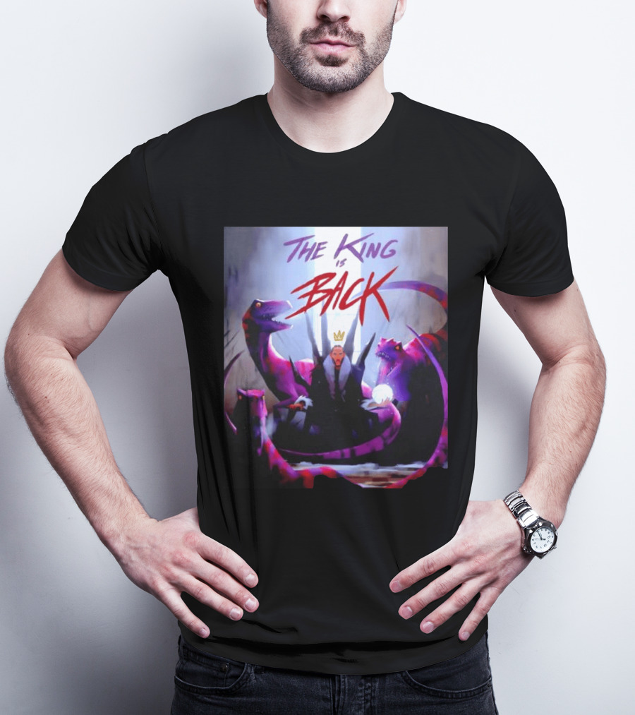 Kawhi Leonard Toronto Raptors The King Is Back Raptors Crown Return T-Shirt