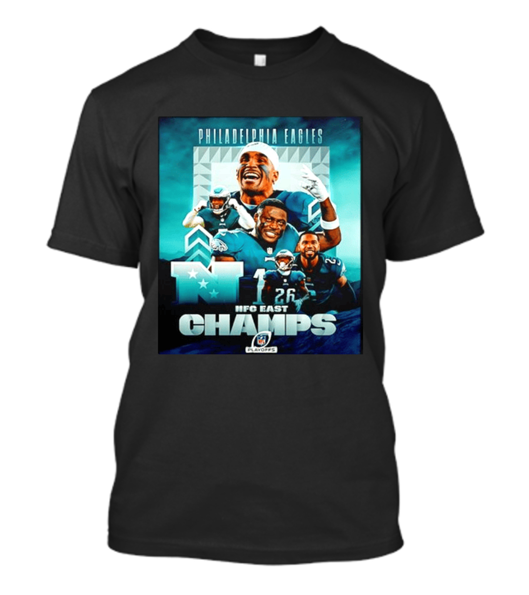 Philadelphia Eagles NFC East Champs 2022 Playoffs T-Shirt