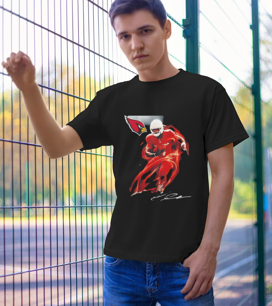 Kyler Murray Arizona Cardinals Dynamic Football Motion T-Shirt