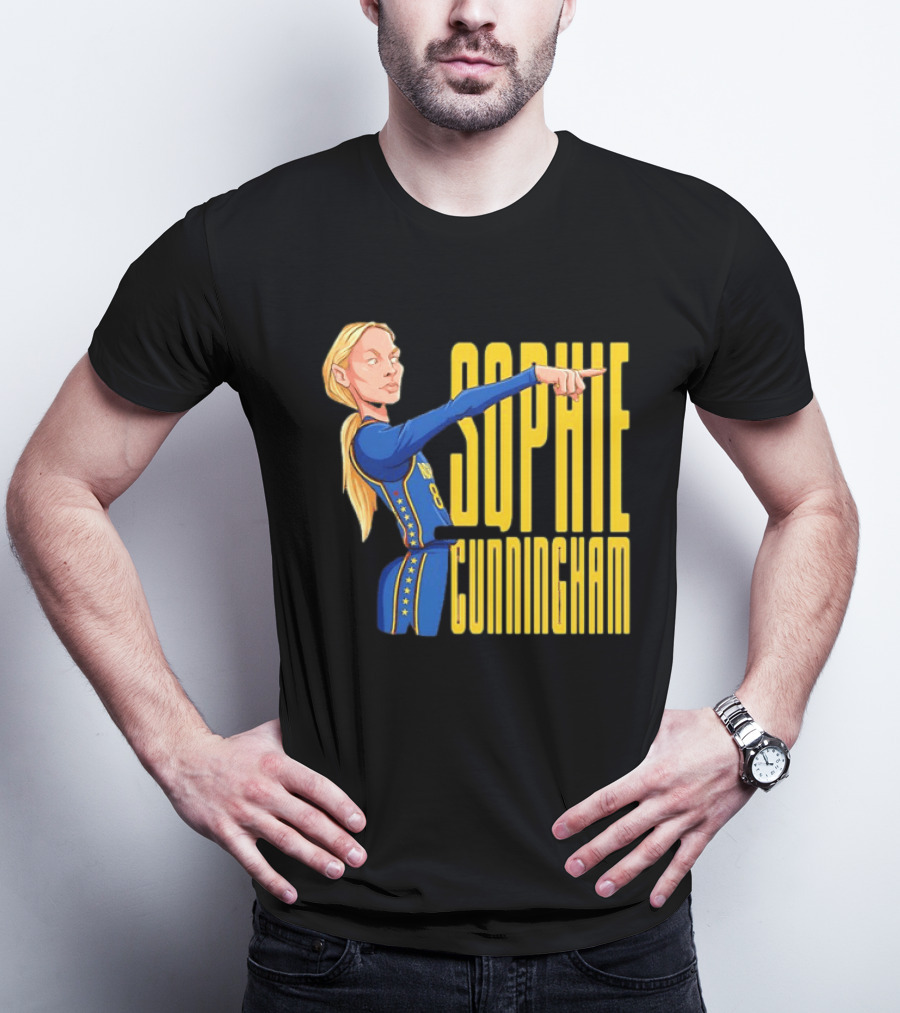 Sophie Cunningham Indiana Fever WNBA 2026 Jersey Game Player T-Shirt
