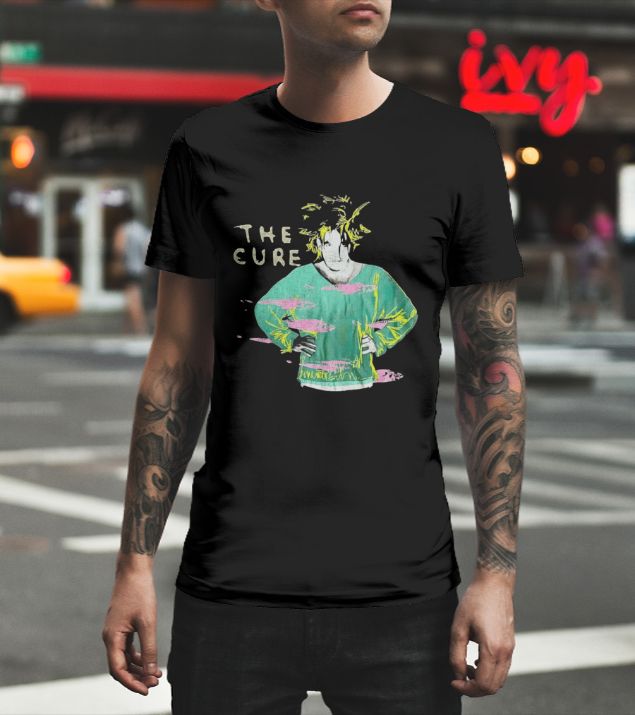 The Cure Standing On A Beach 1986 T-Shirt
