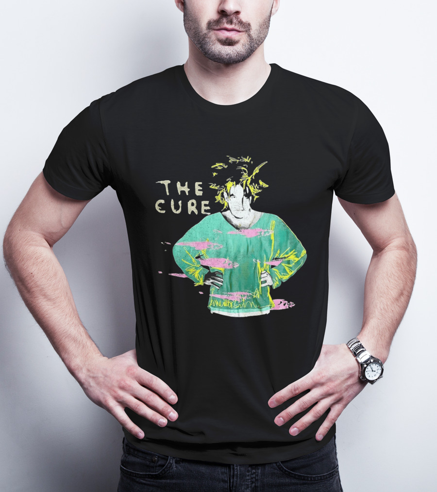 The Cure Standing On A Beach 1986 T-Shirt