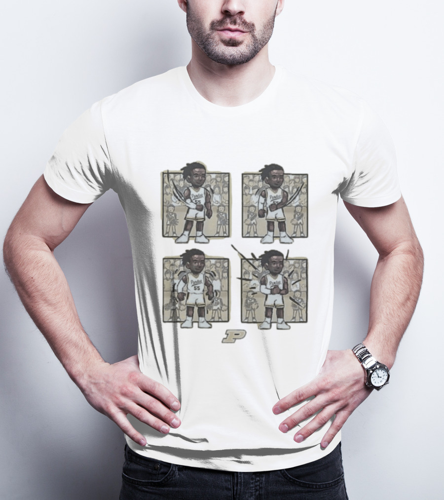 Purdue Basketball The Lance Dance Lance Jones 55 T-Shirt