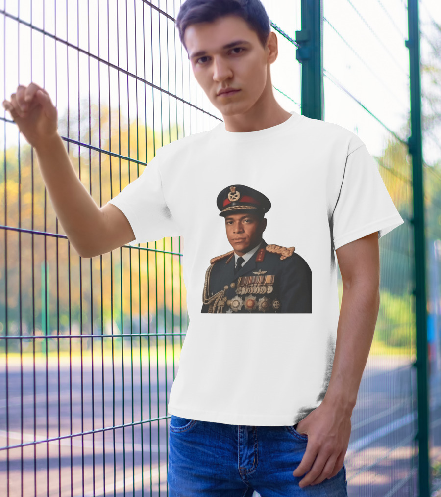 Kylian Mbappe Military Uniform Meme T-Shirt
