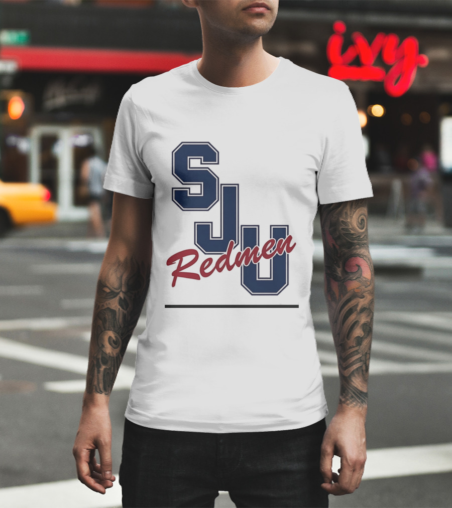 SJU Redmen 1988 Basketball Team T-Shirt