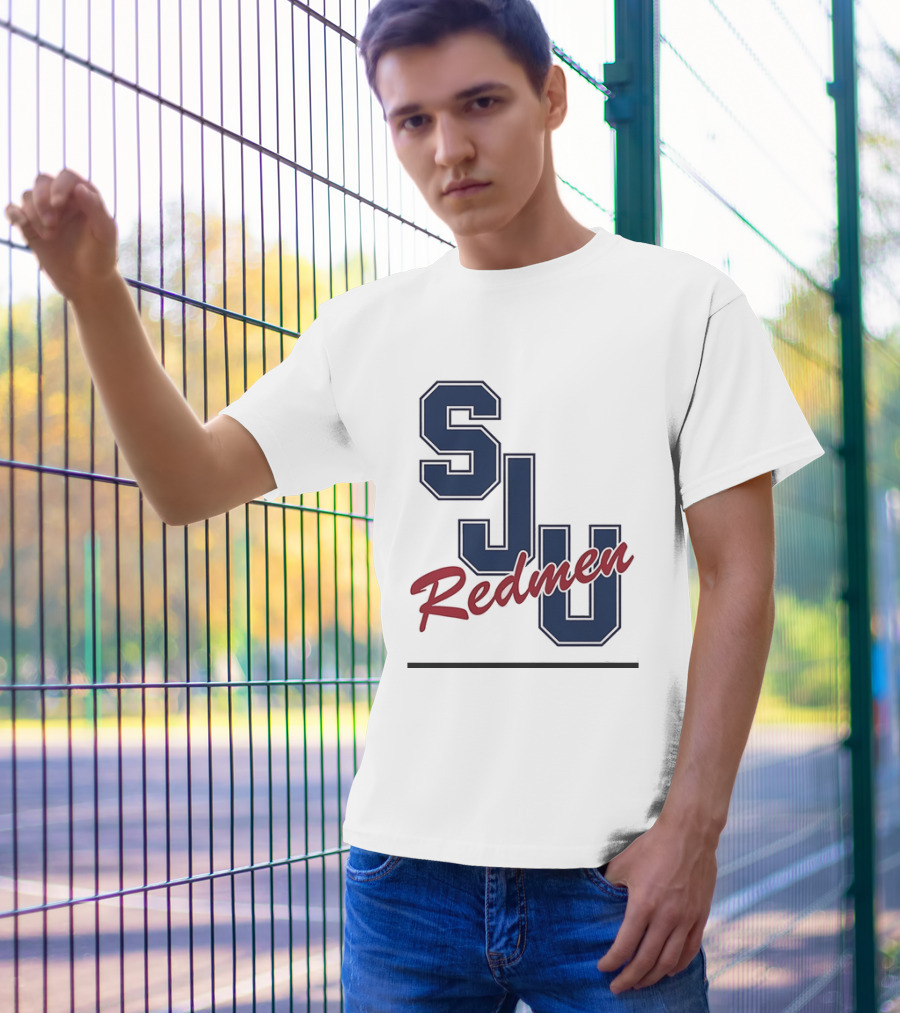 SJU Redmen 1988 Basketball Team T-Shirt
