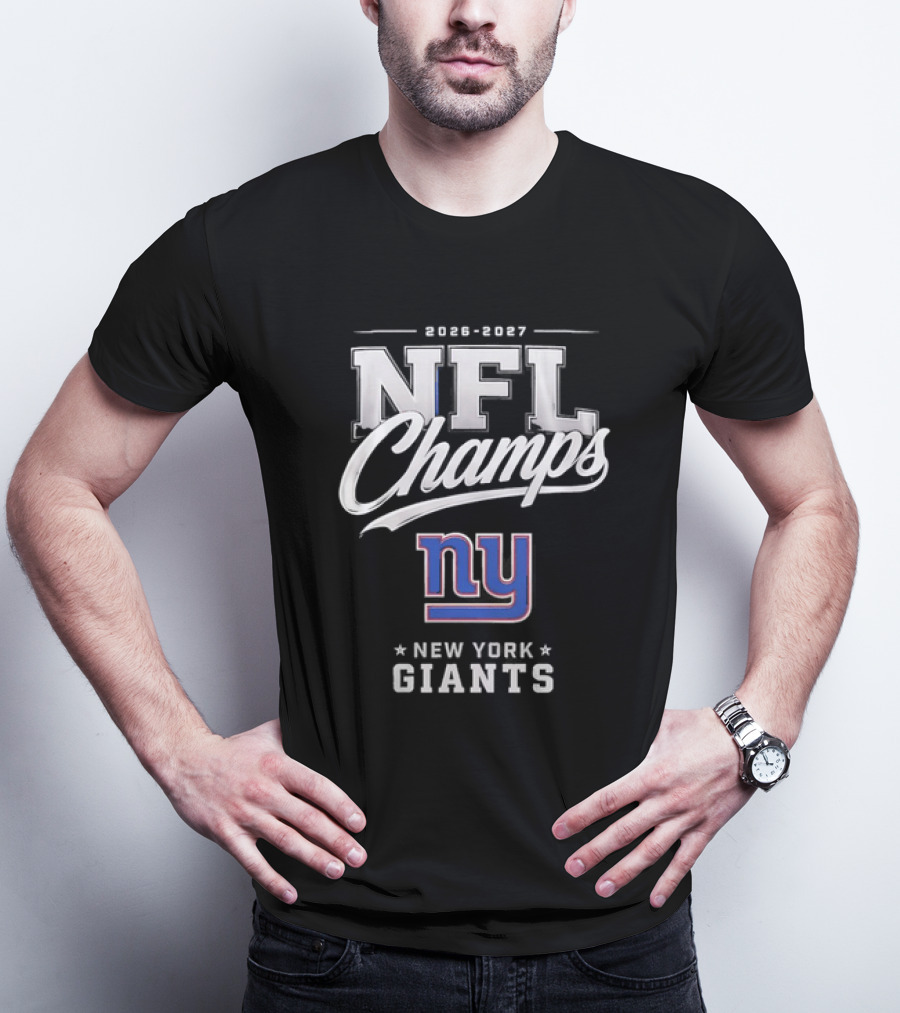 2026 2027 NFL Champs New York Giants NY T-Shirt