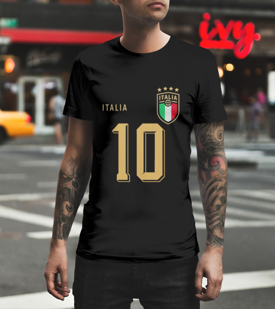 Italia 10 Argentina Lionel Messi T-Shirt