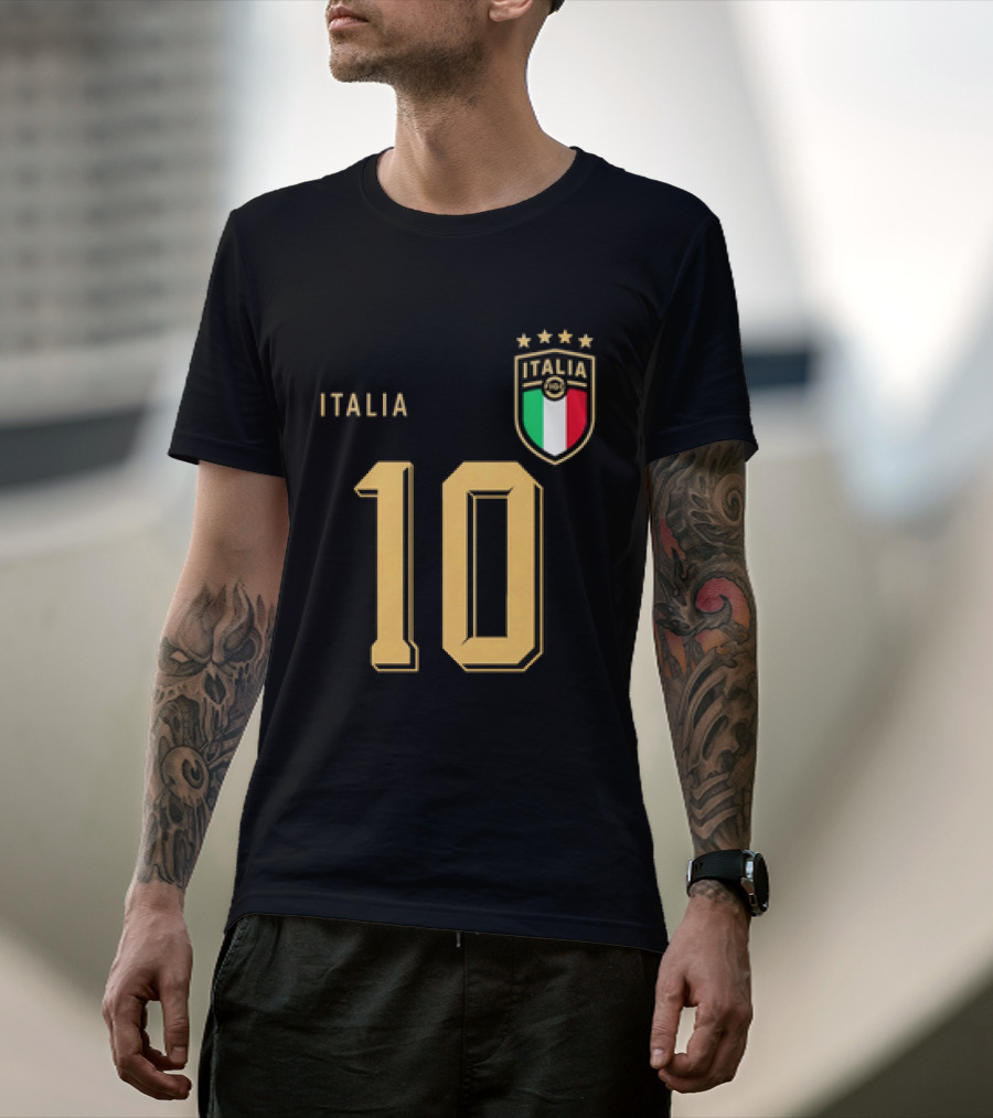 Italia 10 Argentina Lionel Messi T-Shirt